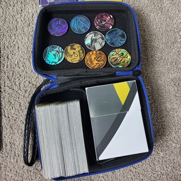 Pokemon | Toys | Pokemon Carrying Case With Cards Sleeves More | Poshmark